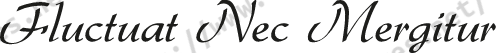 Fluctuat nec mergitur ultra résistant à petits prix - Lettres Adhésives 26
