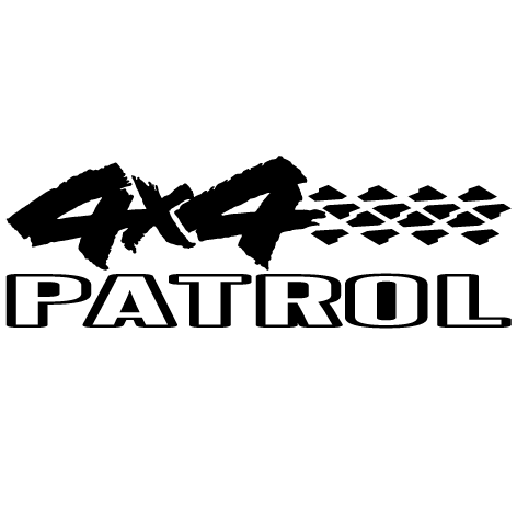Stickers 4x4 Patrol - voiture tout terrain - LettresAdhesives.net