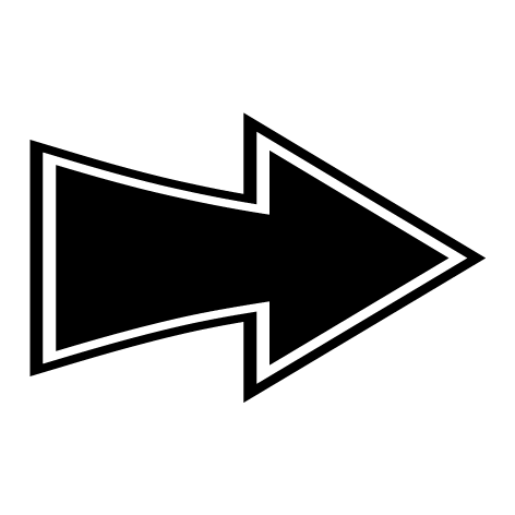 Sticker flèche : SF13 ultra résistant à petits prix - Lettres Adhésives 26