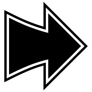 Sticker flèche ultra résistant à petits prix - LettresAdhesives.net