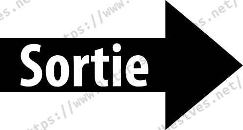 flèches autocollantes fabriqués en France