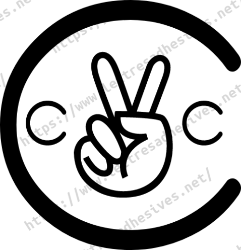 Sticker CCC - Autocollant camping-caristes - Sur mesure en ligne