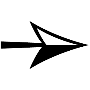 Sticker flèche : SF01 ultra résistant à petits prix - Lettres Adhésives 26