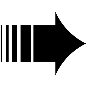 Sticker flèche : SF04 ultra résistant à petits prix - Lettres Adhésives 26