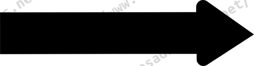 Sticker flèche : SF12 ultra résistant à petits prix - Lettres Adhésives 26