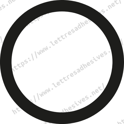 Stickers Ronds ultra résistant à petits prix - Lettres Adhésives 26
