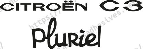 Sublimez votre véhicule avec un stickers Citroën c3 pluriel