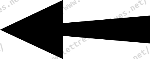 Signalisation avec un autocollant flèche de direction en vinyle