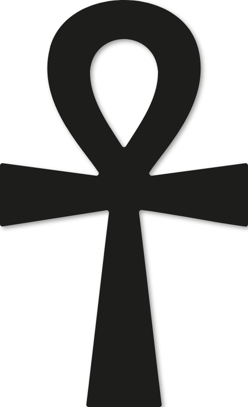 Autocollants muraux - Symbole Ankh - Sur mesure et personnalisable